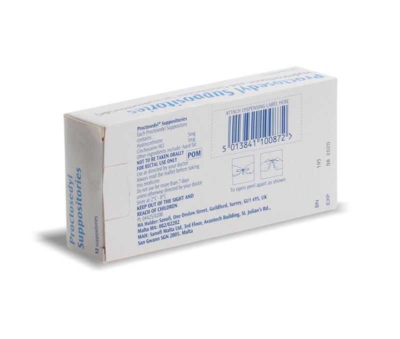 Protosedyl kaufen | Protosedyl gegen Hämorrhoiden online