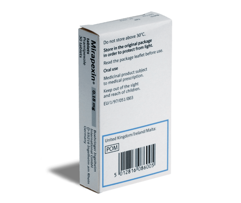 Kup Mirapexin online bez recepty | Pramipeksol | Zespół niespokojnych nóg